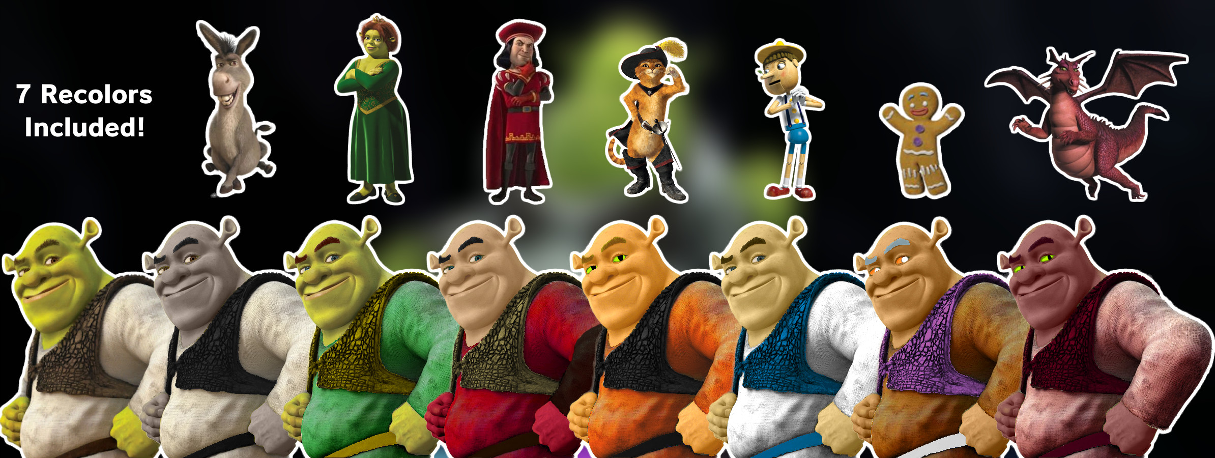 Shrek Mod for Super Smash Bros. (Wii U) | SSB4U Mods