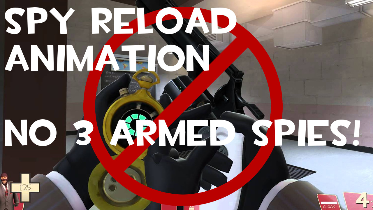Revolver Reload Re-Animation Mod for Team Fortress 2 | TF2 Mods