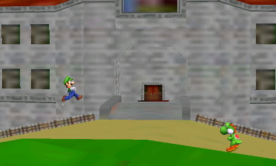 Peach's Castle SM64 [BETA] Mod for Super Smash Bros. (3DS) | SSB3DS Mods
