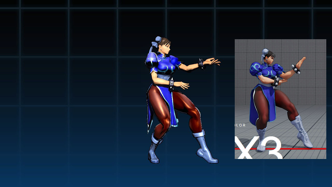 12 Chun-Li Color Pack Mod for Ultimate Marvel vs Capcom 3 | UMvC3 Mods