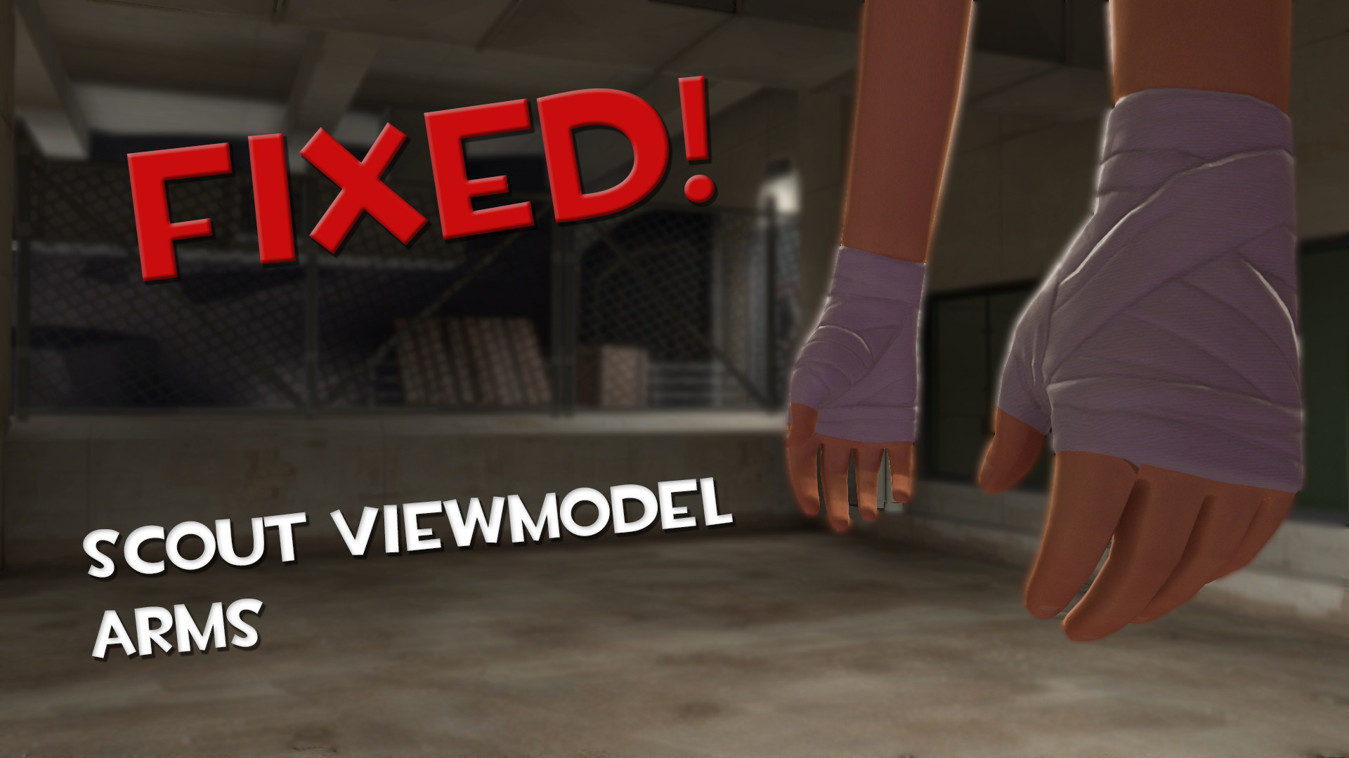 Fixed Scout Viewmodel Arms Mod for Team Fortress 2 | TF2 Mods