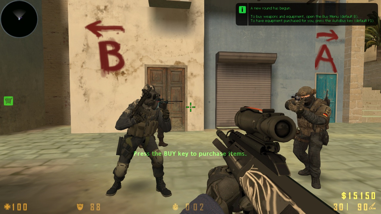 CSGO SAS HD Texture Mod for Counter-Strike 1.6 | CS1.6 Mods