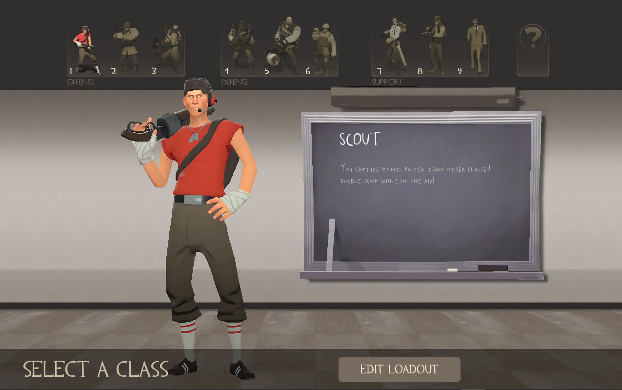 Beta Styled Scout Mod for Team Fortress 2 Classified | TF2Classic Mods