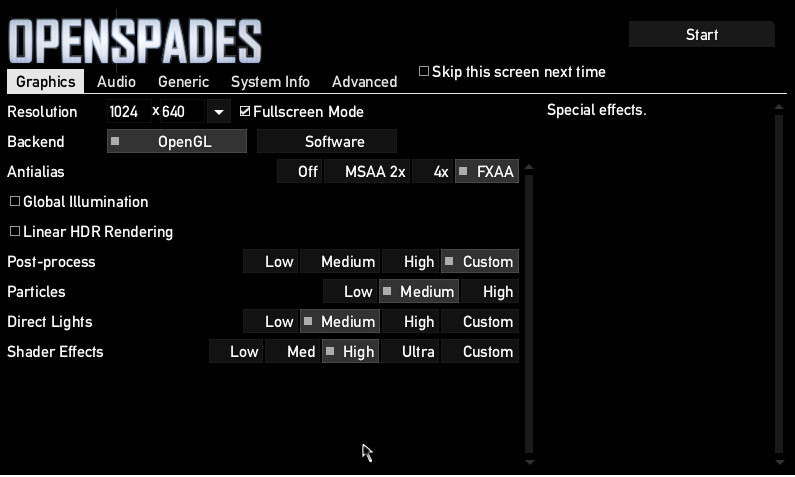 Hardline Openspades GUI [Ace of Spades] [Mods]