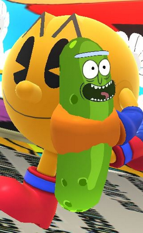 Pickle Rick over Super Scope Mod for Super Smash Bros. (Wii U) | SSB4U Mods
