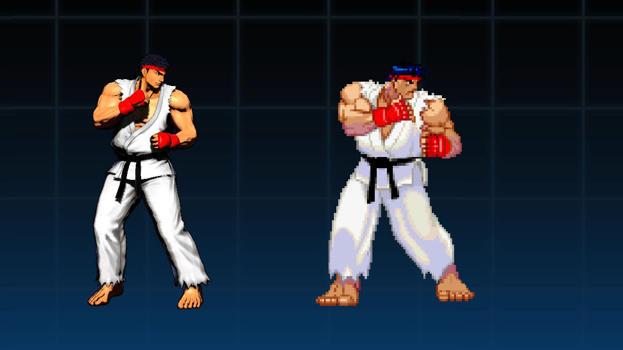 Ryu Palette Pack Mod for Ultimate Marvel vs Capcom 3 | UMvC3 Mods
