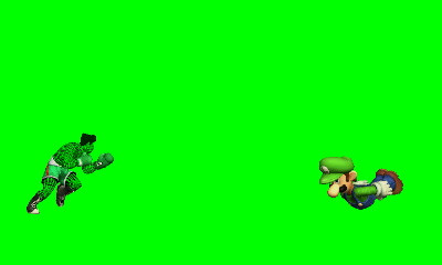 Greenscreen Stage for the 3DS [Super Smash Bros. (3DS)] [Mods]