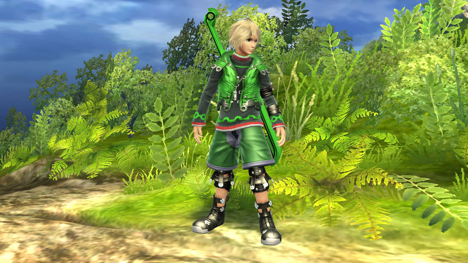 Little Mac themed Shulk Mod for Super Smash Bros. (Wii U) | SSB4U Mods