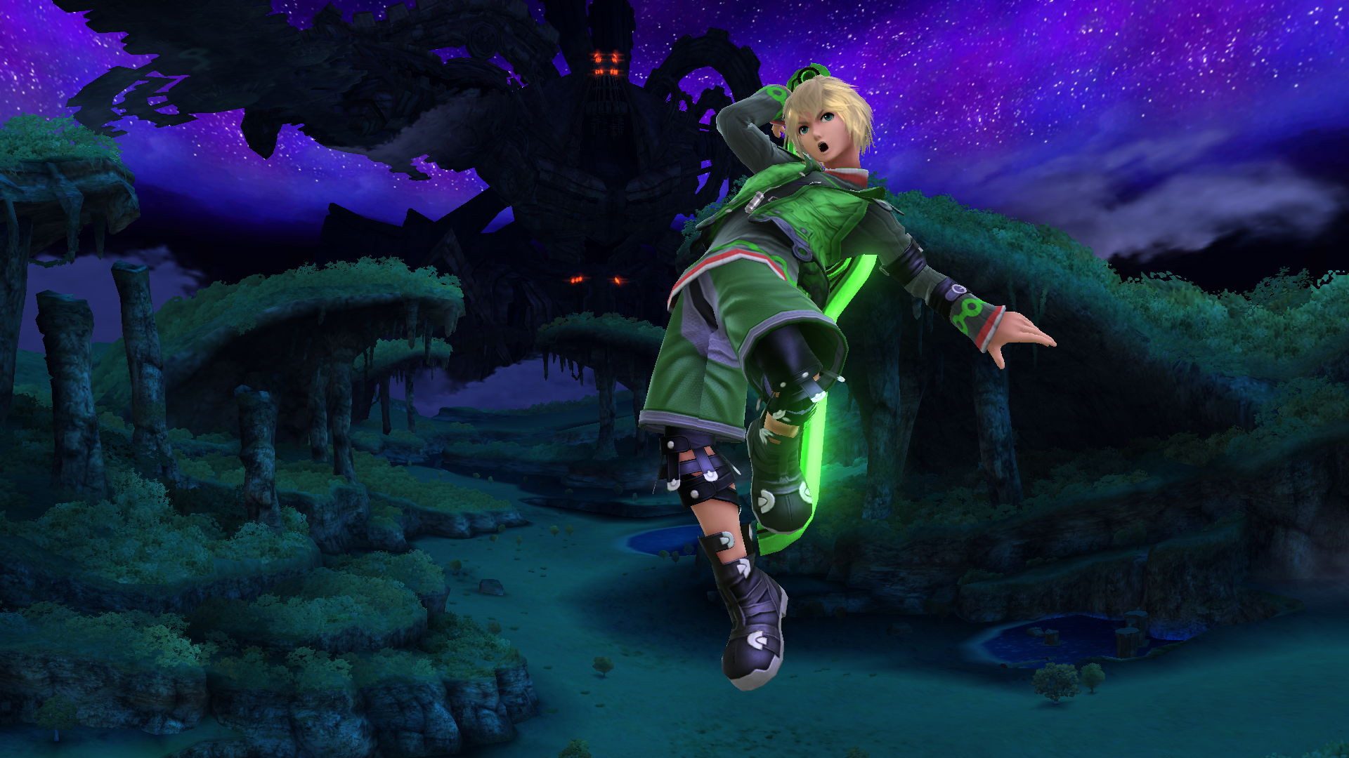 Little Mac themed Shulk Mod for Super Smash Bros. (Wii U) | SSB4U Mods