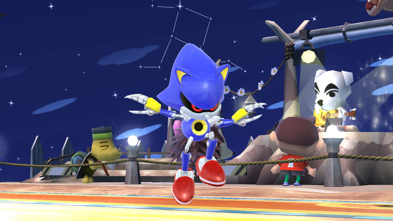 Hyper Metal Sonic Mod for Super Smash Bros. (Wii U) | SSB4U Mods