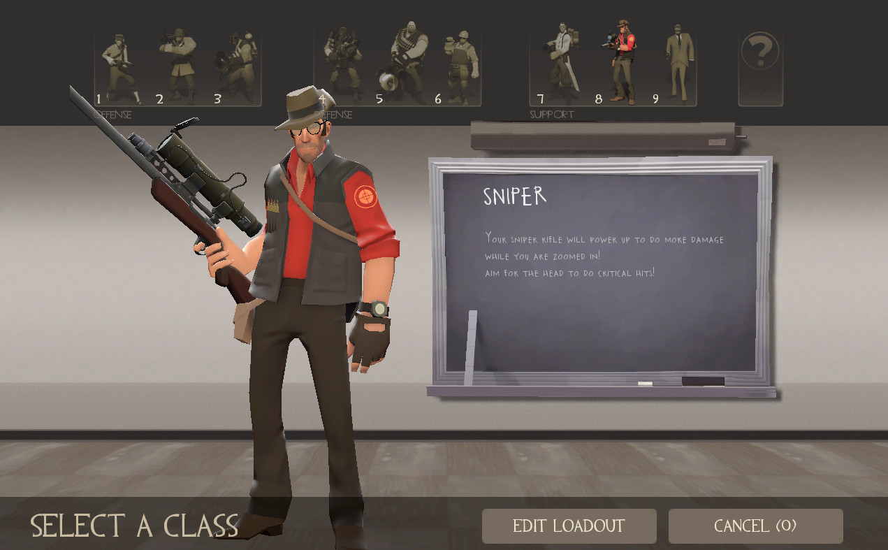 Beta Styled Sniper Mod for Team Fortress 2 Classified | TF2Classic Mods