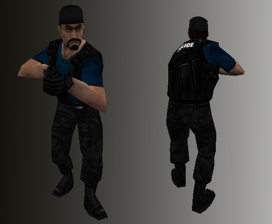 Frostquake's Police Squad Mod for Counter-Strike 1.6 | CS1.6 Mods