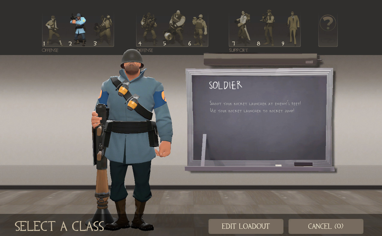 Beta Styled Soldier Mod for Team Fortress 2 Classified | TF2Classic Mods