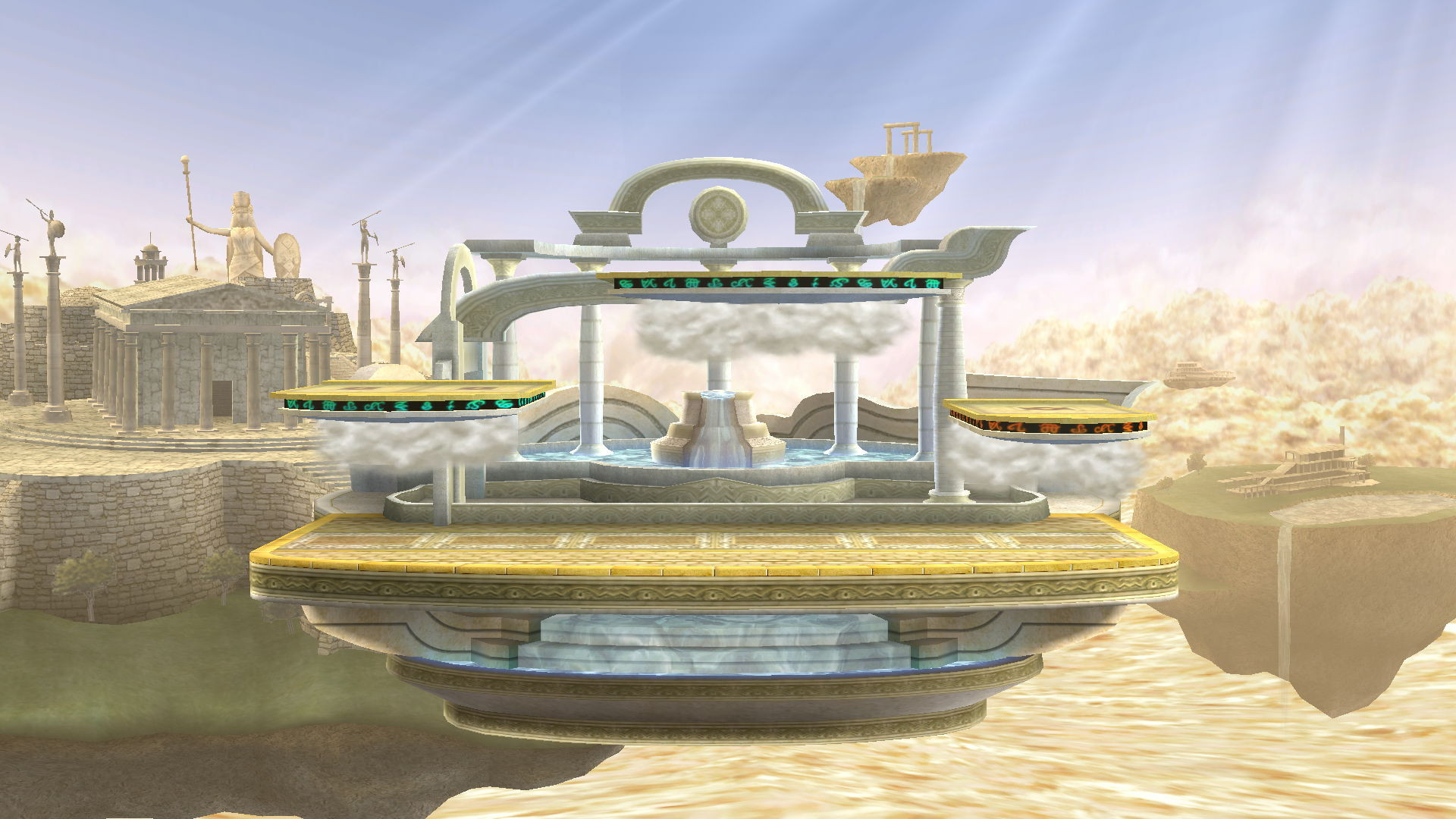 Skyworld Revamp [Super Smash Bros. (Wii U)] [Mods]