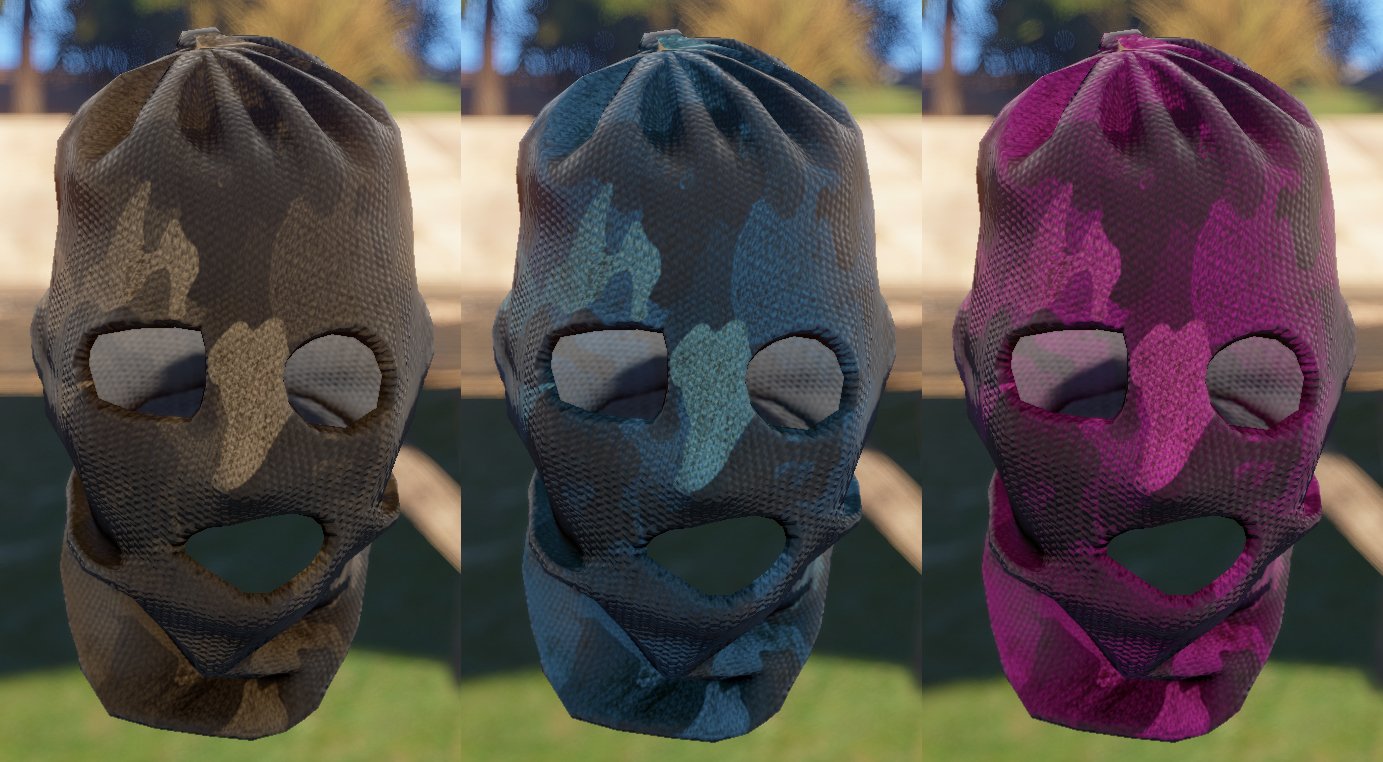 Camouflaged Masks [Rust] [Mods]