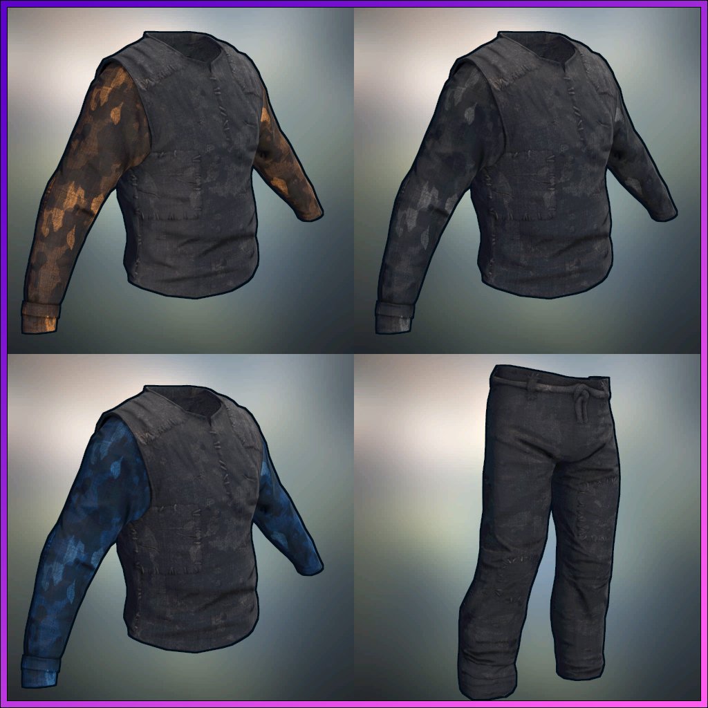club vests and trousers [Rust] [Mods]