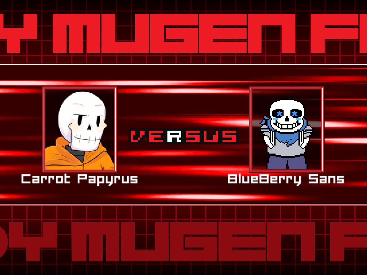 A sprite edit of Carrot Papyrus Mod for M.U.G.E.N | MUGEN Mods