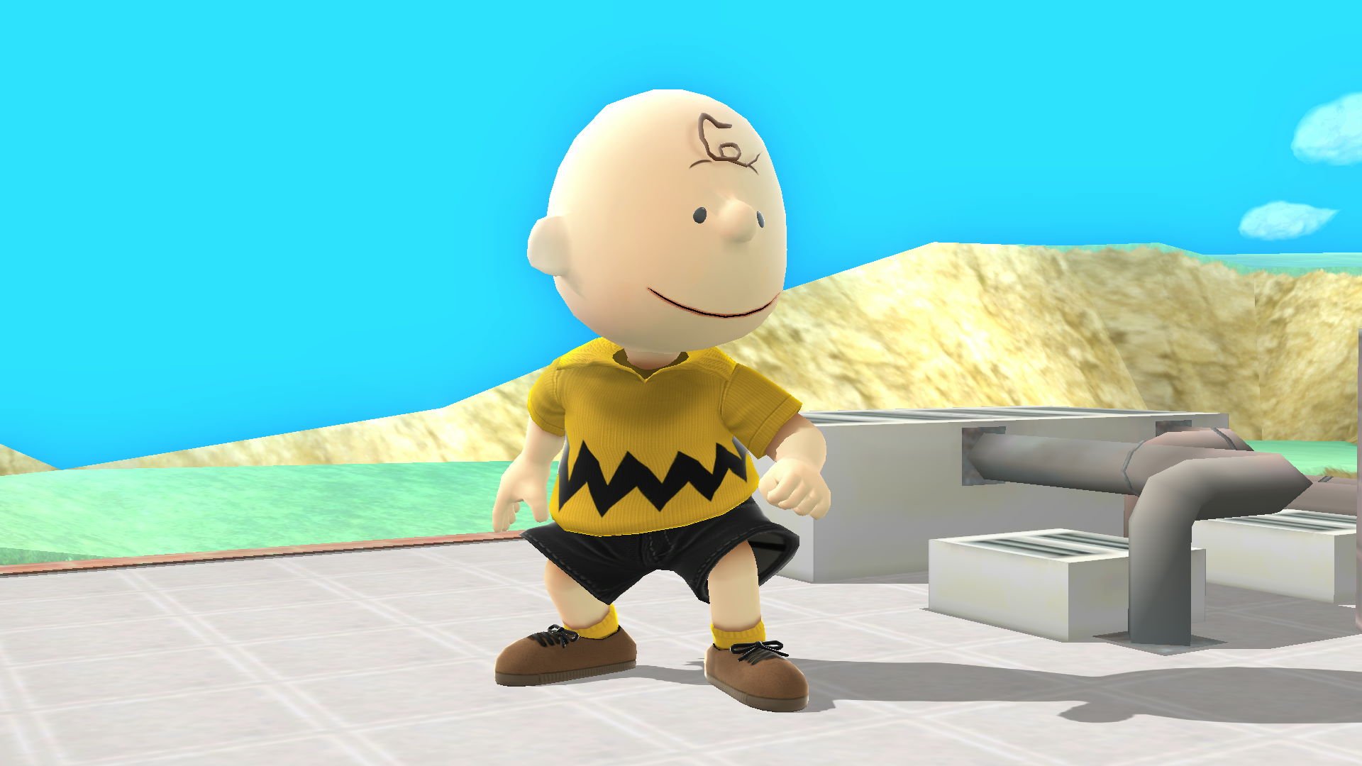 Charlie Brown Mod for Super Smash Bros. (Wii U) | SSB4U Mods