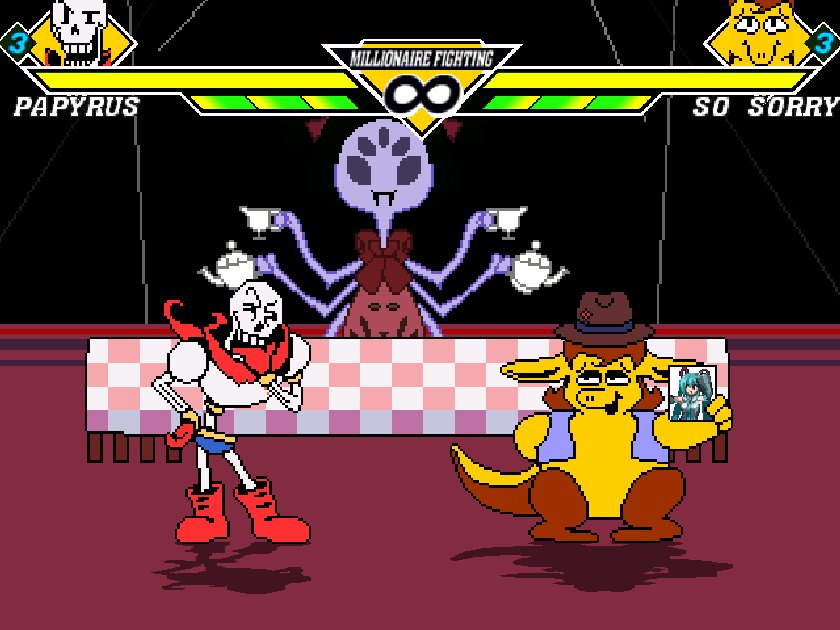 Muffet's Spider Bakery Sale Mod for M.U.G.E.N | MUGEN Mods