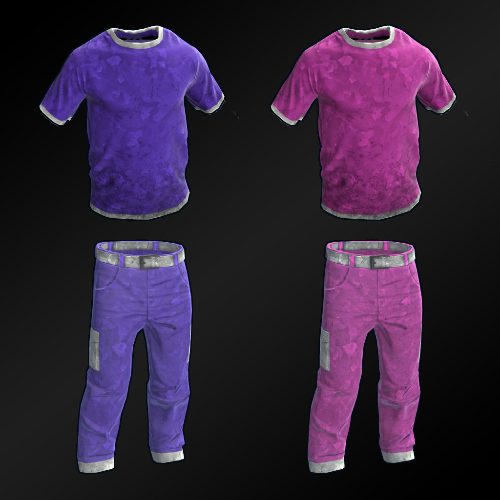 pink / purple outfits [Rust] [Mods]