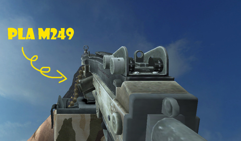 PLA M249 Mod for Counter-Strike 1.6 | CS1.6 Mods
