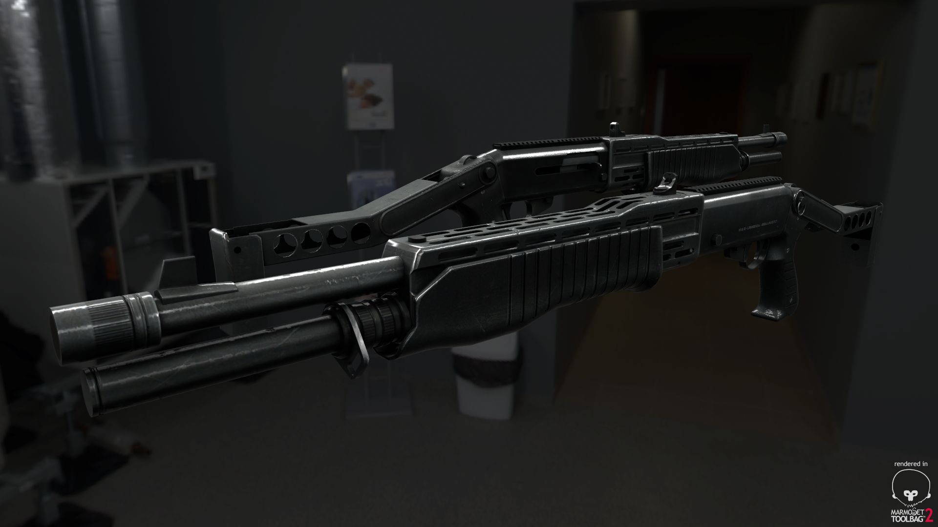 Spas-12 on the r_populik anims [S.T.A.L.K.E.R.: Call of Pripyat] [Mods]