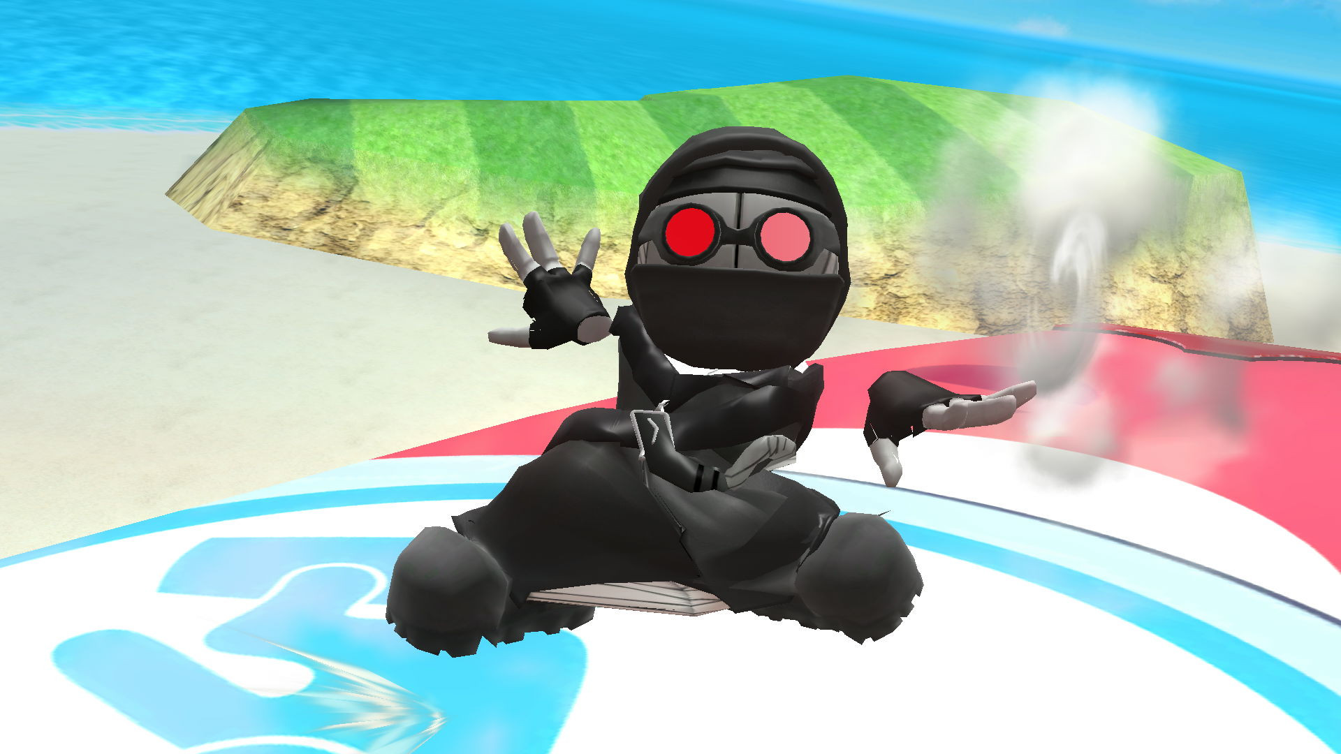 Hank J. Wimbleton Over Mario Mod for Super Smash Bros. (Wii U) | SSB4U Mods