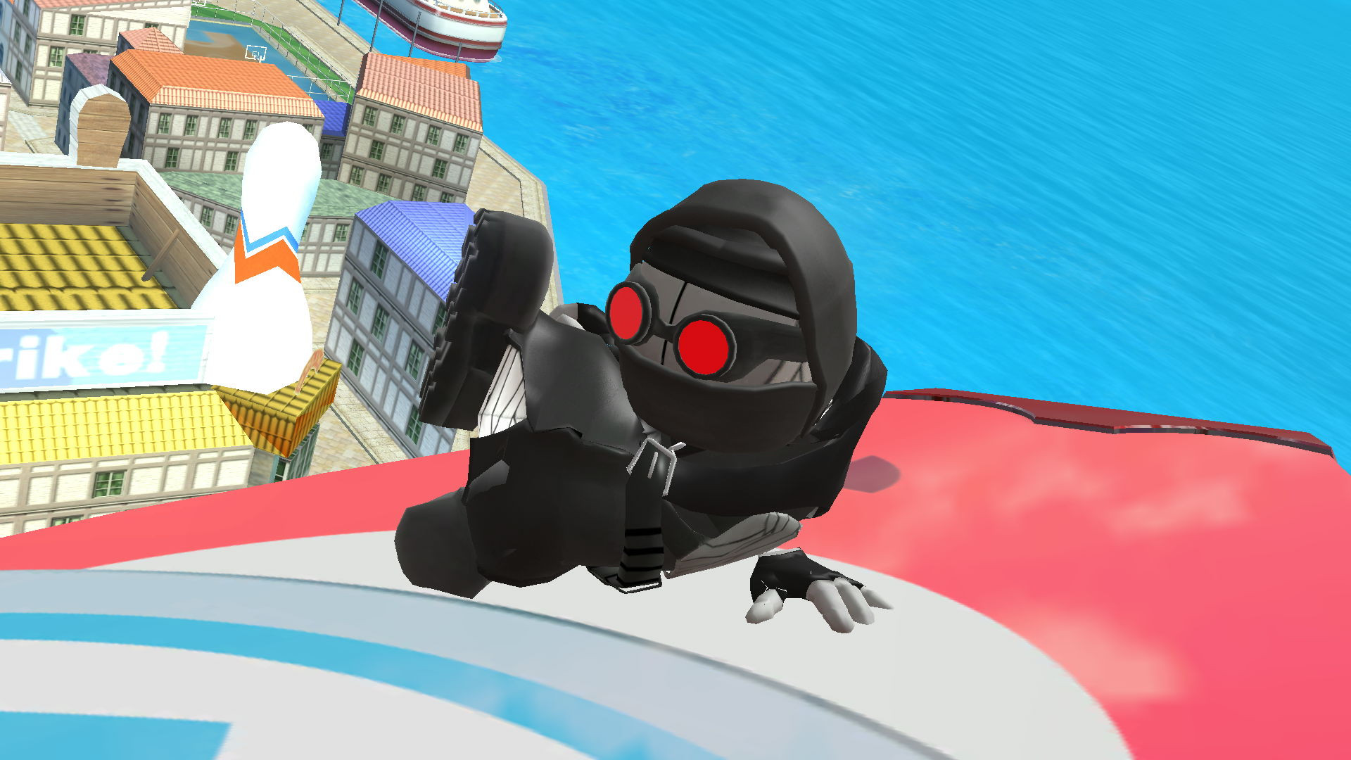 Hank J. Wimbleton Over Mario Mod for Super Smash Bros. (Wii U) | SSB4U Mods