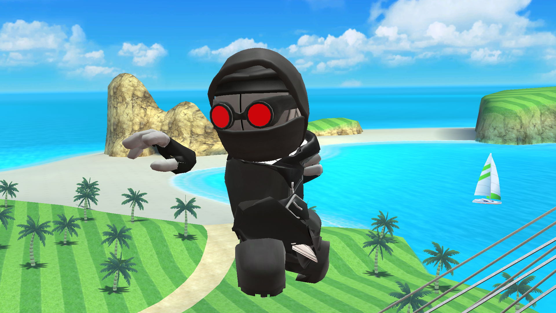Hank J. Wimbleton Over Mario Mod for Super Smash Bros. (Wii U) | SSB4U Mods
