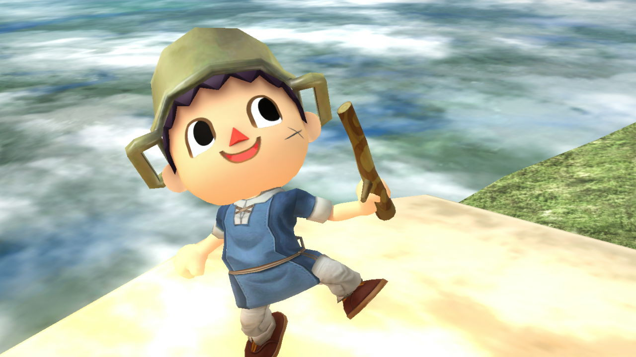 Donnel Villager [Super Smash Bros. (Wii U)] [Mods]