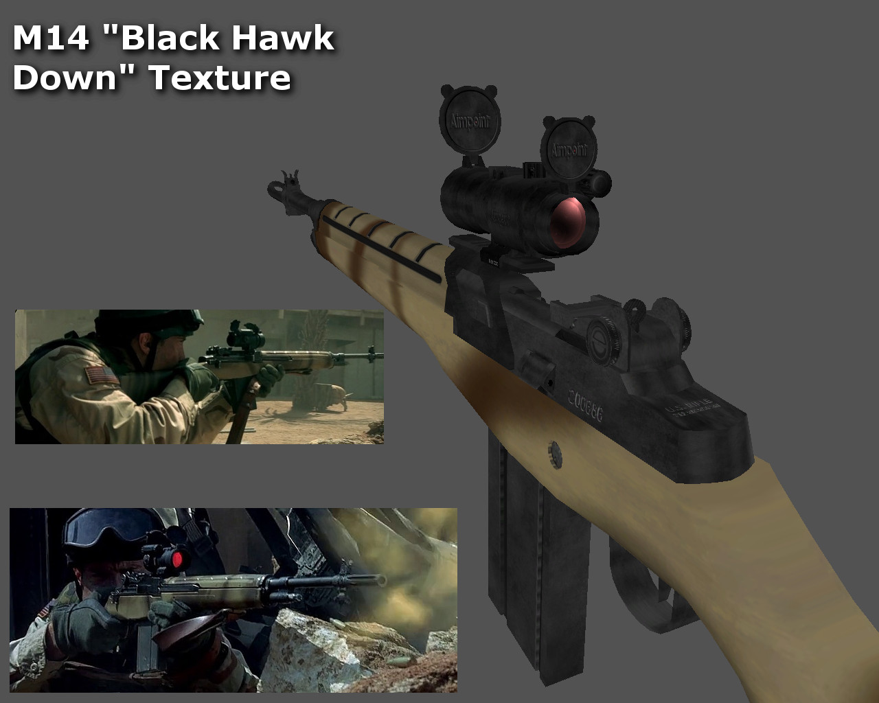 Tailer76 & BFSolo Weapons Legacy Pack Mod for Battlefield 2 | BF2 Mods