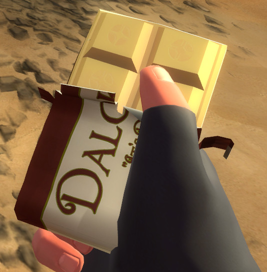 White Dalokohs Chocolate Mod for Team Fortress 2 | TF2 Mods