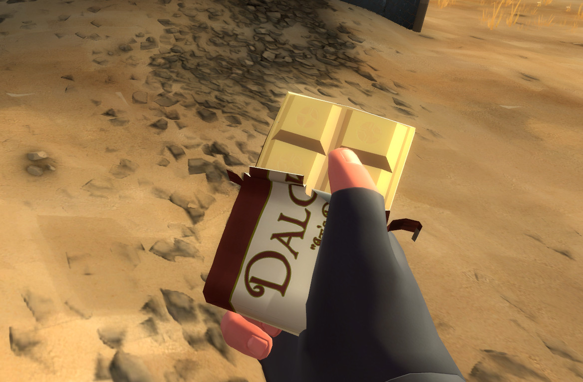 White Dalokohs Chocolate Mod for Team Fortress 2 | TF2 Mods
