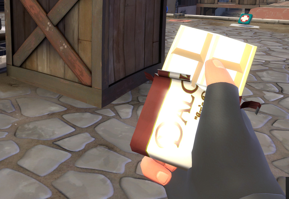 White Dalokohs Chocolate Mod for Team Fortress 2 | TF2 Mods