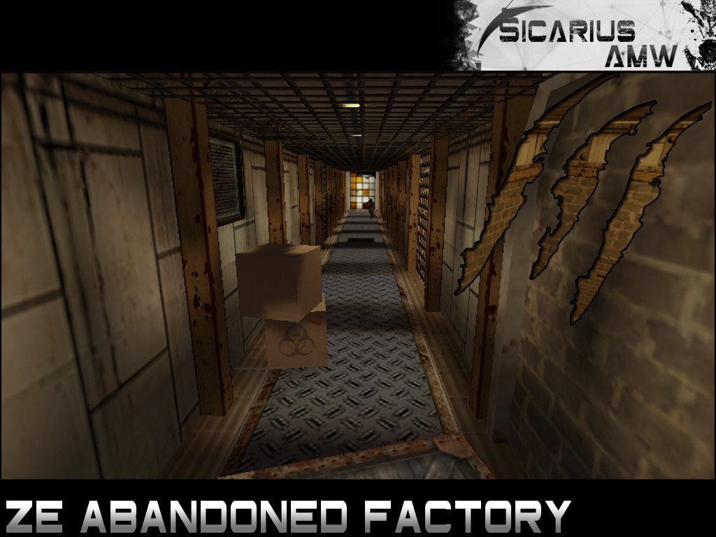 ze_abandoned_factory Mod for Counter-Strike 1.6 | CS1.6 Mods