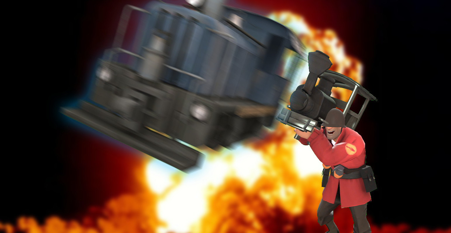The Train Gun! Mod for Team Fortress 2 | TF2 Mods