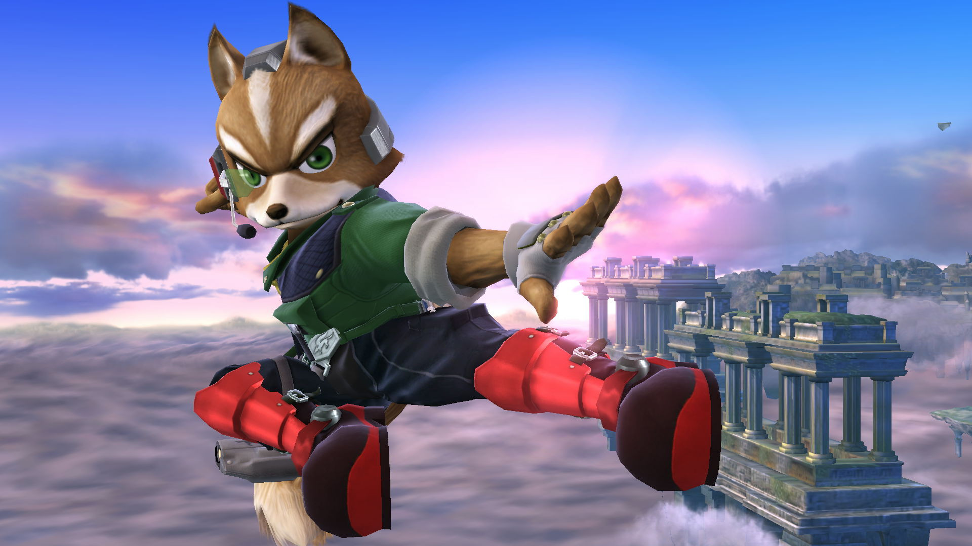 Brawl Green Fox [Super Smash Bros. (Wii U)] [Mods]