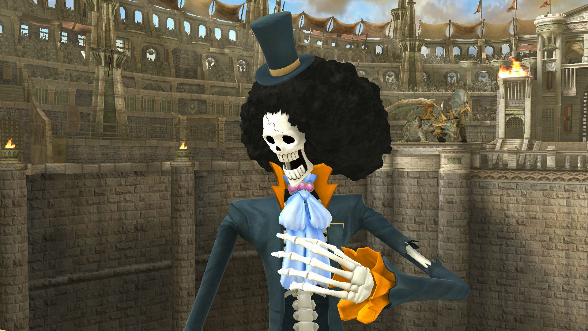 Brook (One Piece) Mod for Super Smash Bros. (Wii U) | SSB4U Mods