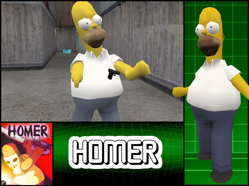 Homer Simpson Mod for Half-Life | HL Mods