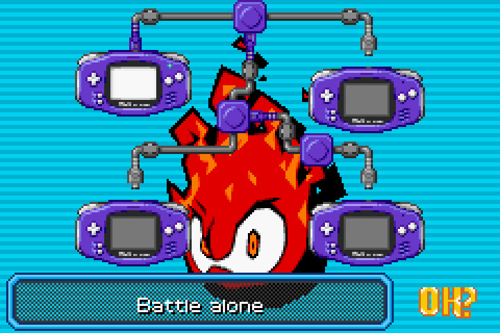 Sonic Advance themed menu elements [Sonic Battle] [Mods]