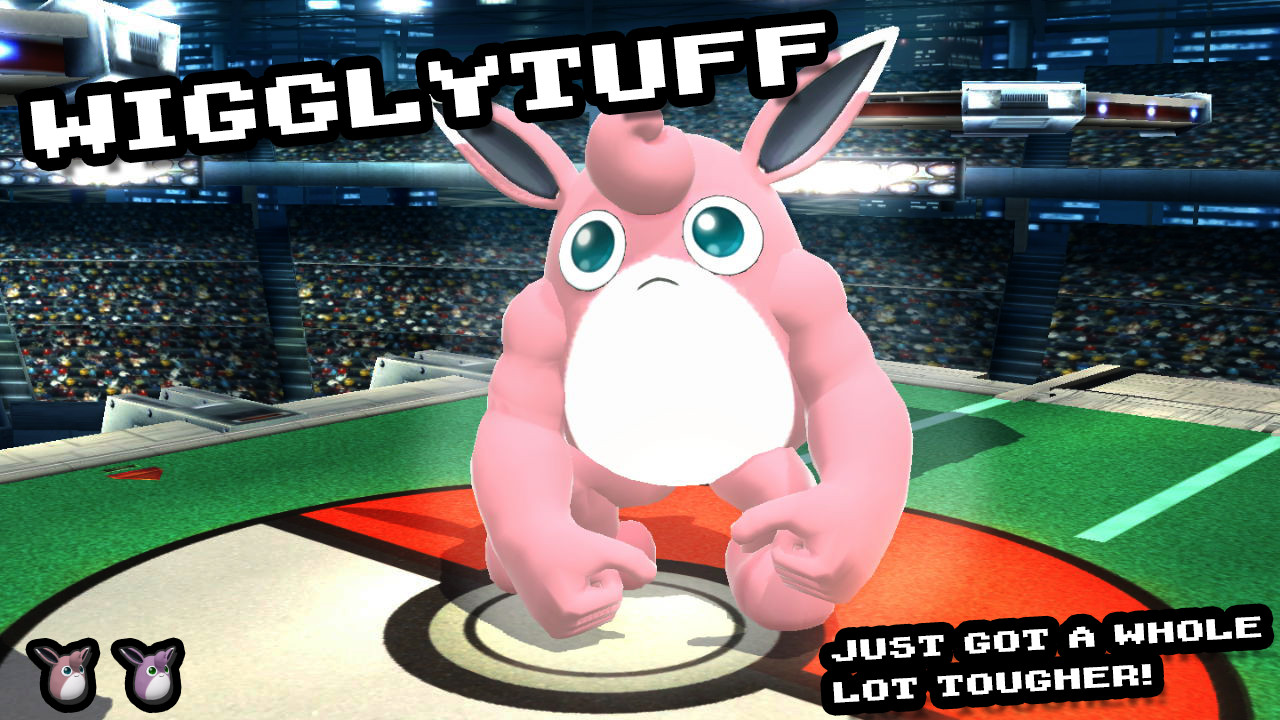 Wigglytuff / WigglyTough Mod for Super Smash Bros. (Wii U) | SSB4U Mods
