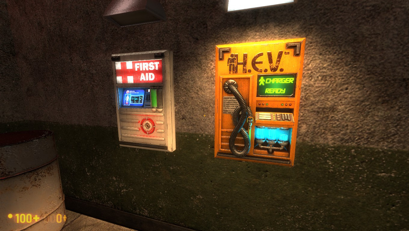 Classic Health and Hev Chargers. Mod for Black Mesa | BM Mods