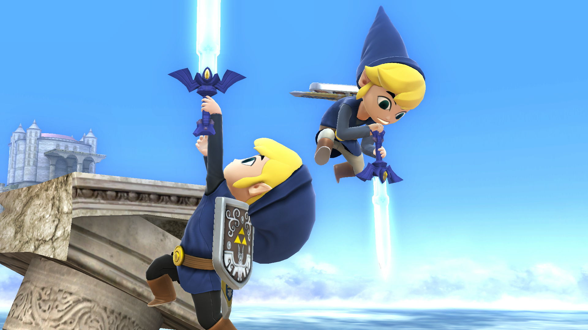 Dark Blue Toon Link Mod for Super Smash Bros. (Wii U) | SSB4U Mods