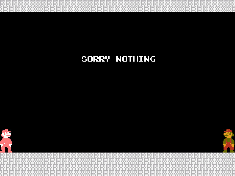 SORRY NOTHING (Stage) [M.U.G.E.N] [Mods]