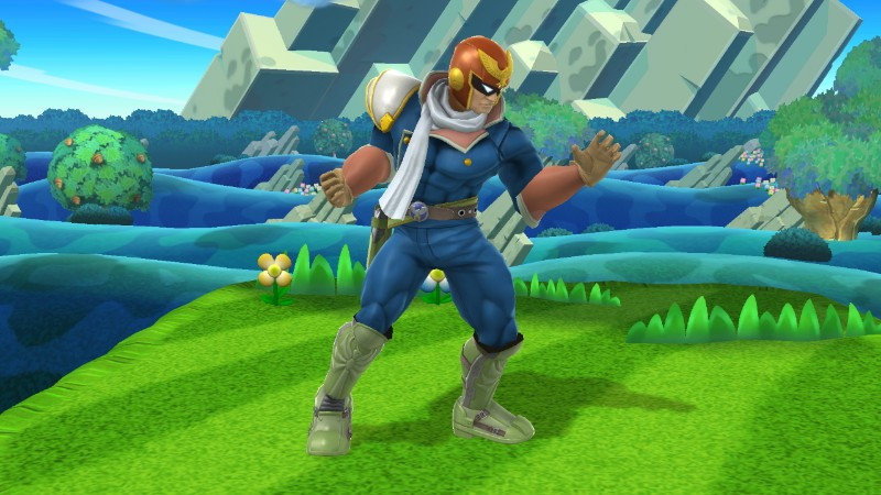 Melee - Blue Alt. - Captain Falcon [Super Smash Bros. (Wii U)] [Mods]