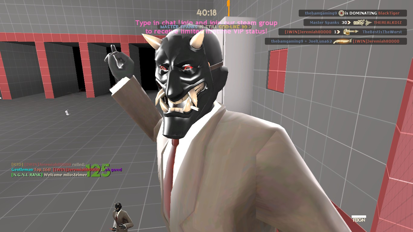 Black with Red Eyes Noh Mercy Mask [RED Only] Mod for Team Fortress 2 ...