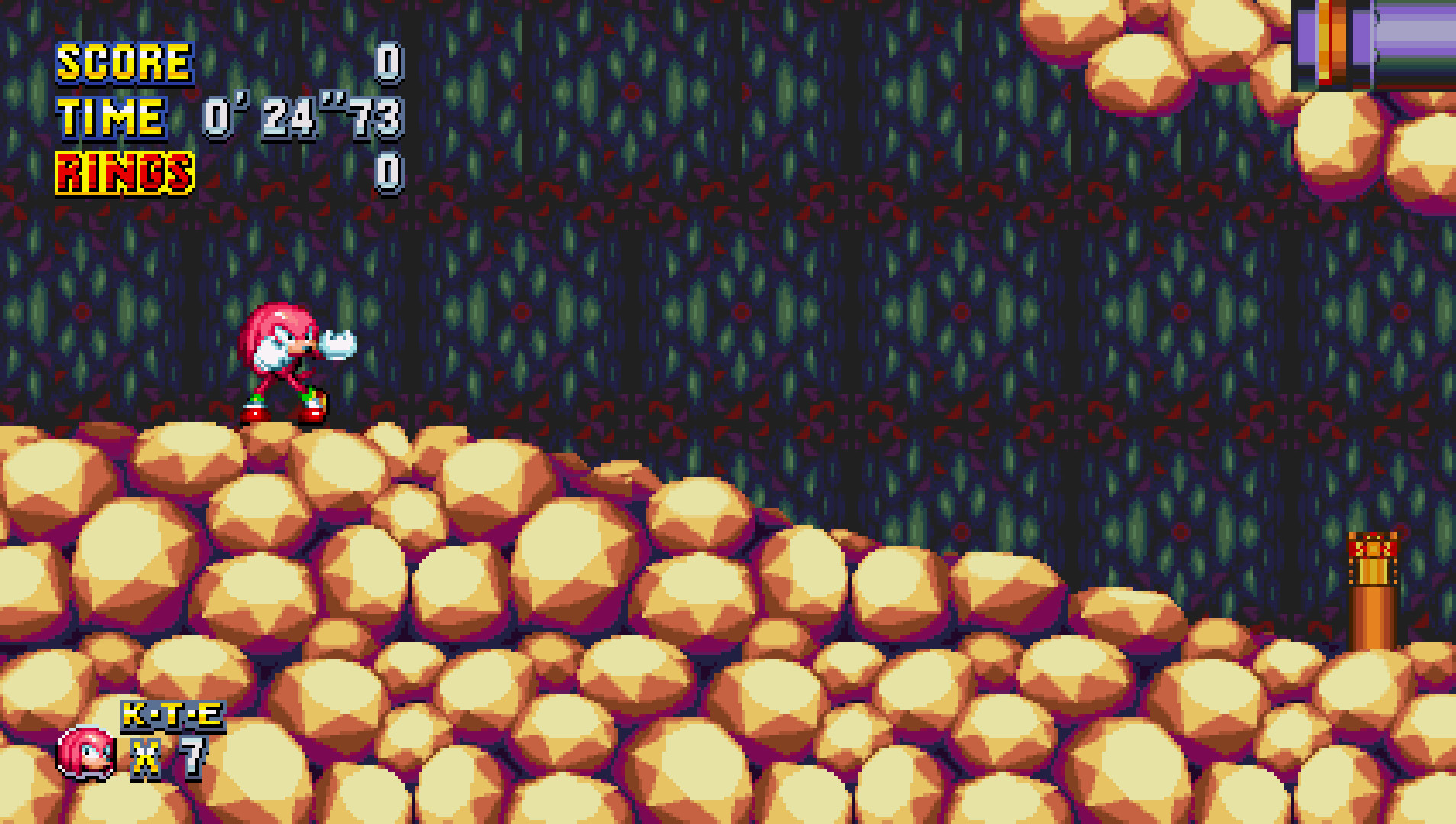 Italics Mania HUD & Life Icon names Mod for Sonic Mania | SM Mods