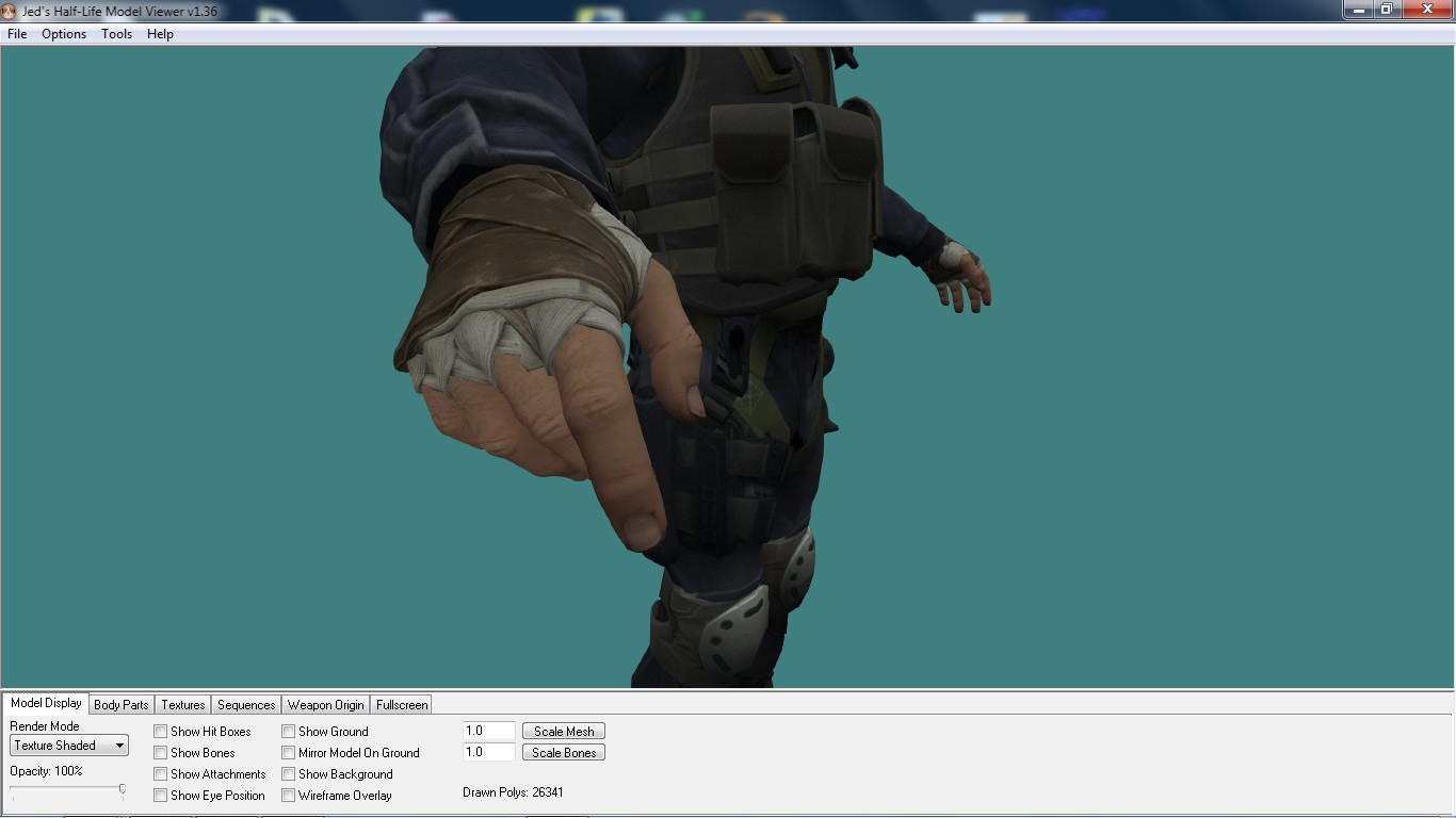 CSGO SAS HD Texture Mod for Counter-Strike 1.6 | CS1.6 Mods