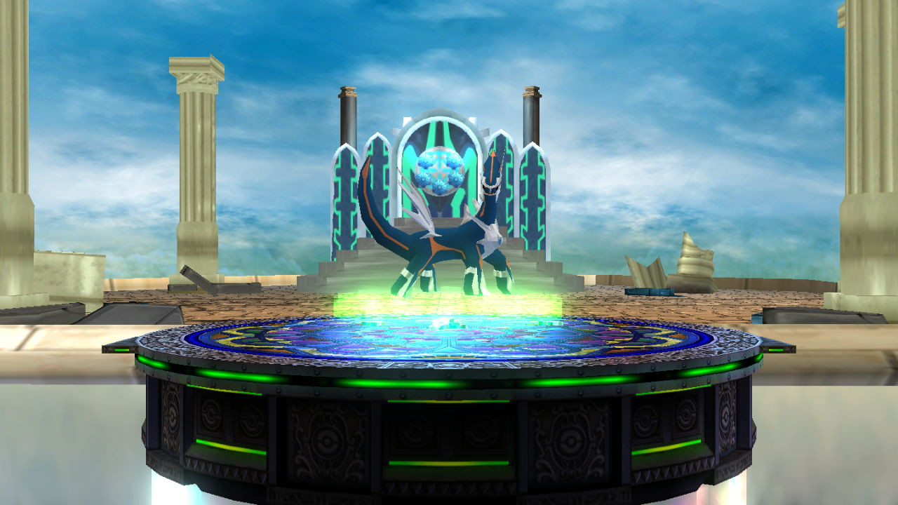 Temporal Tower (Kalos Omega) V2 [Super Smash Bros. (Wii U)] [Mods]