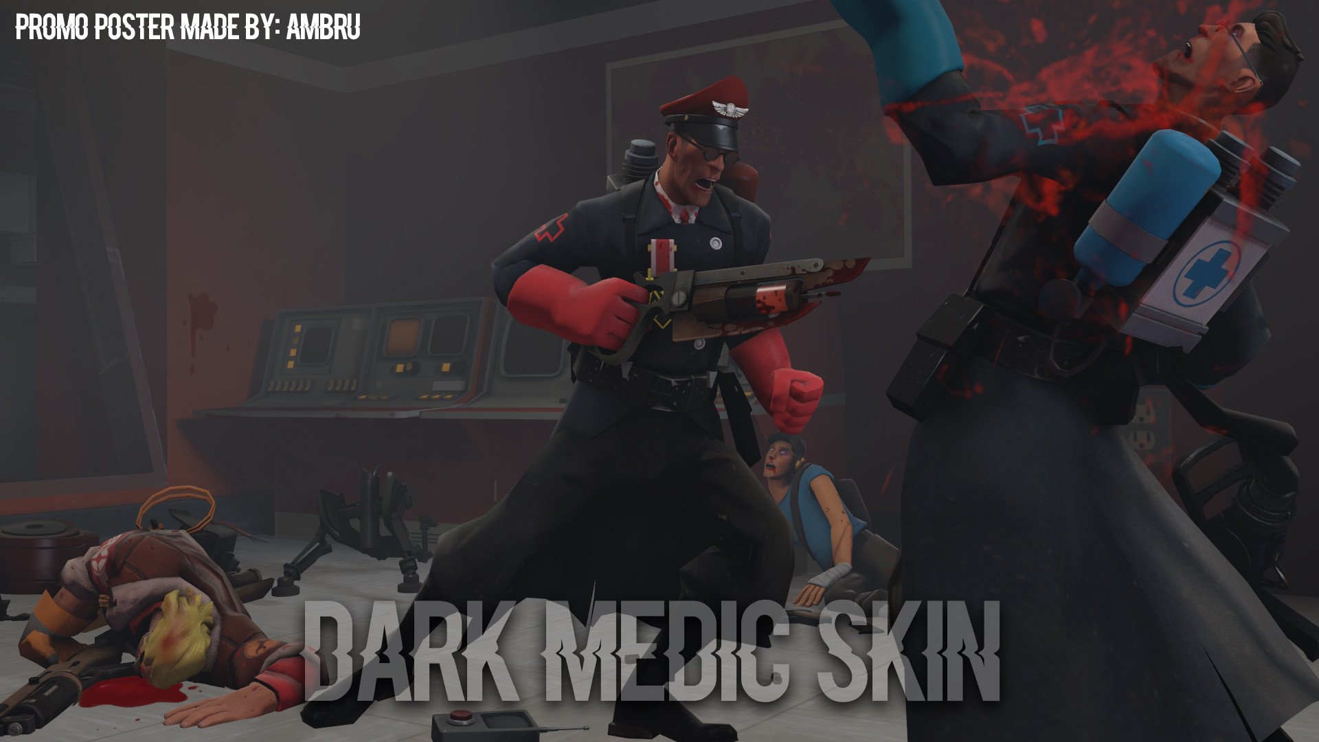 Dark medic skin Mod for Team Fortress 2 | TF2 Mods